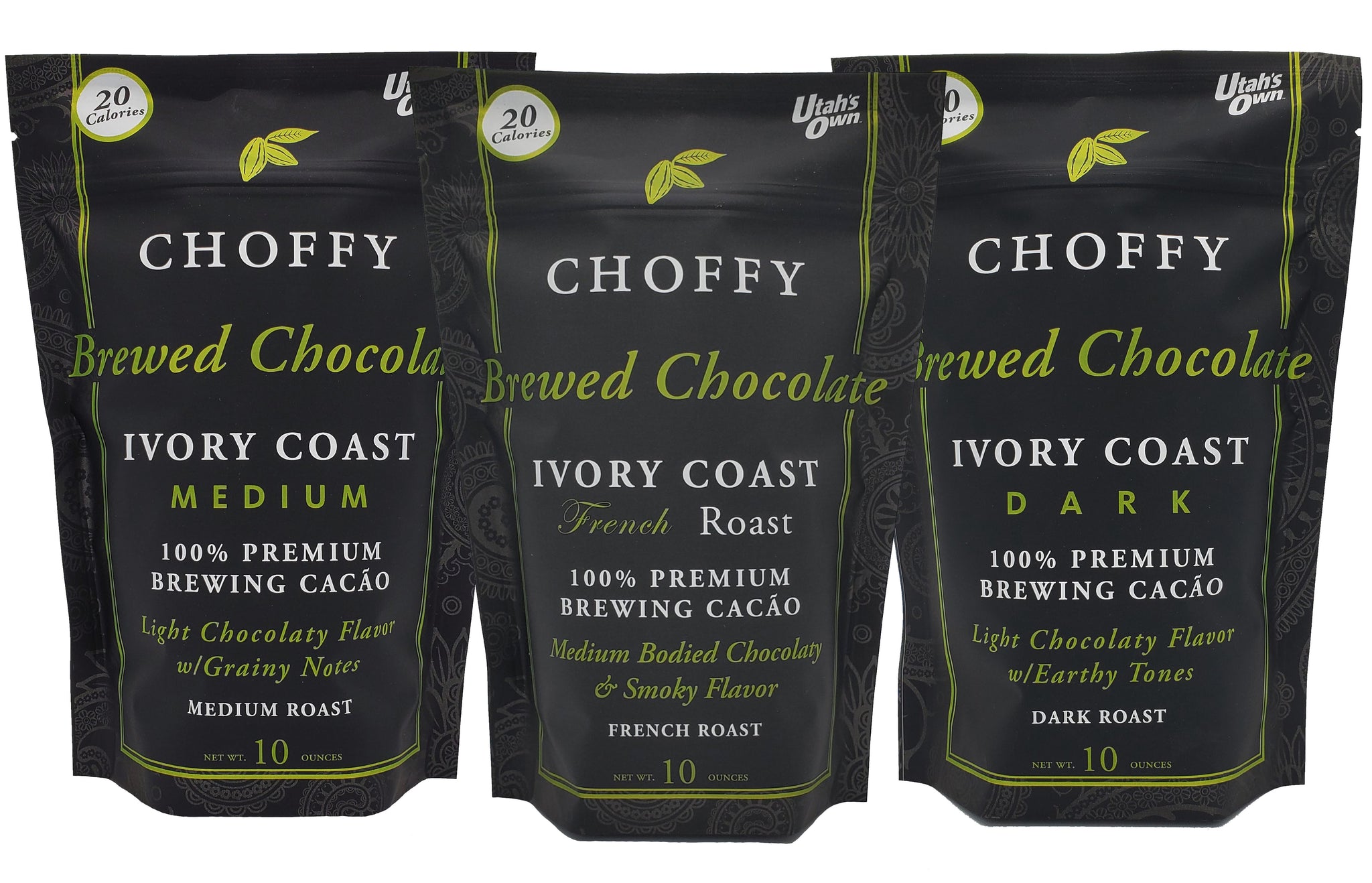 Ivory Coast Choffy Brewed Cacao - Variety Set