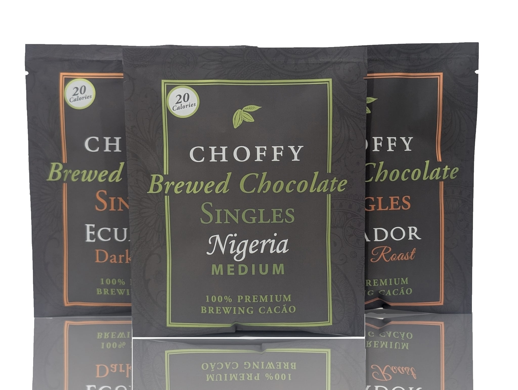 Choffy Brewed Cacao Singles Variety Pack